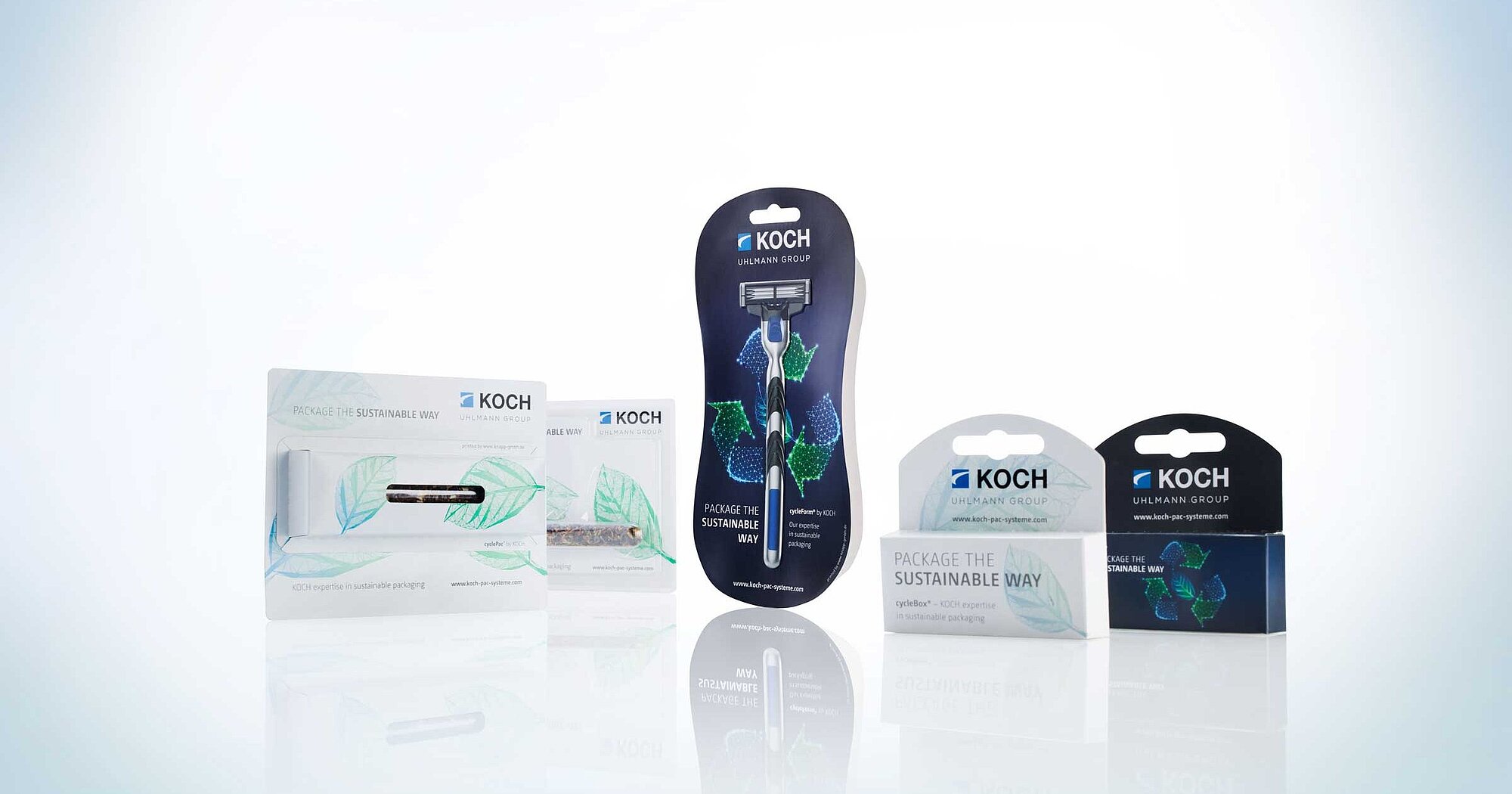 KOCH expertise in sustainable, environmentally friendly packaging.